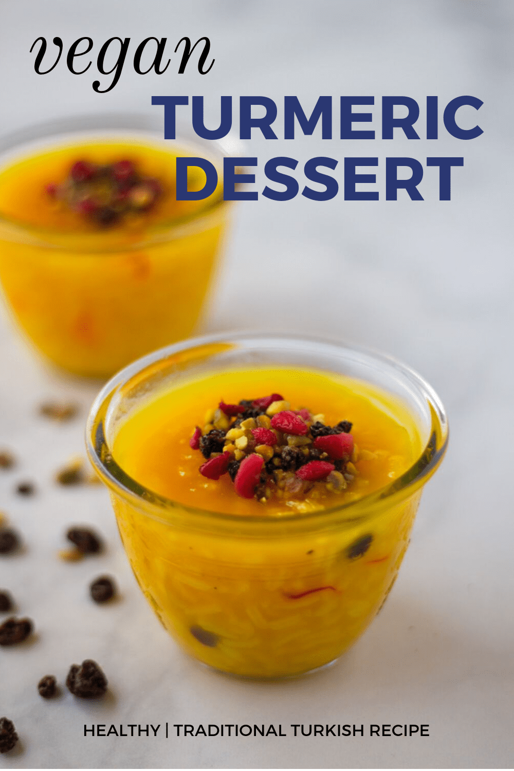 Vegan Turmeric Rice Pudding (Turkish Zerde) | Aegean Delight