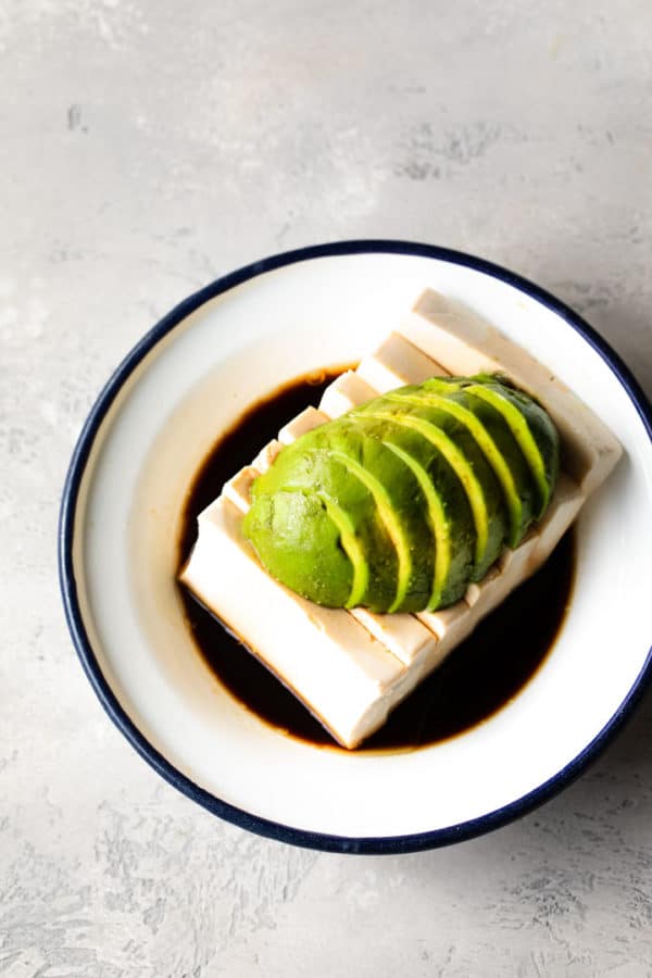 Easy Tofu Recipe - Taiwanese Avocado Tofu | Aegean Delight