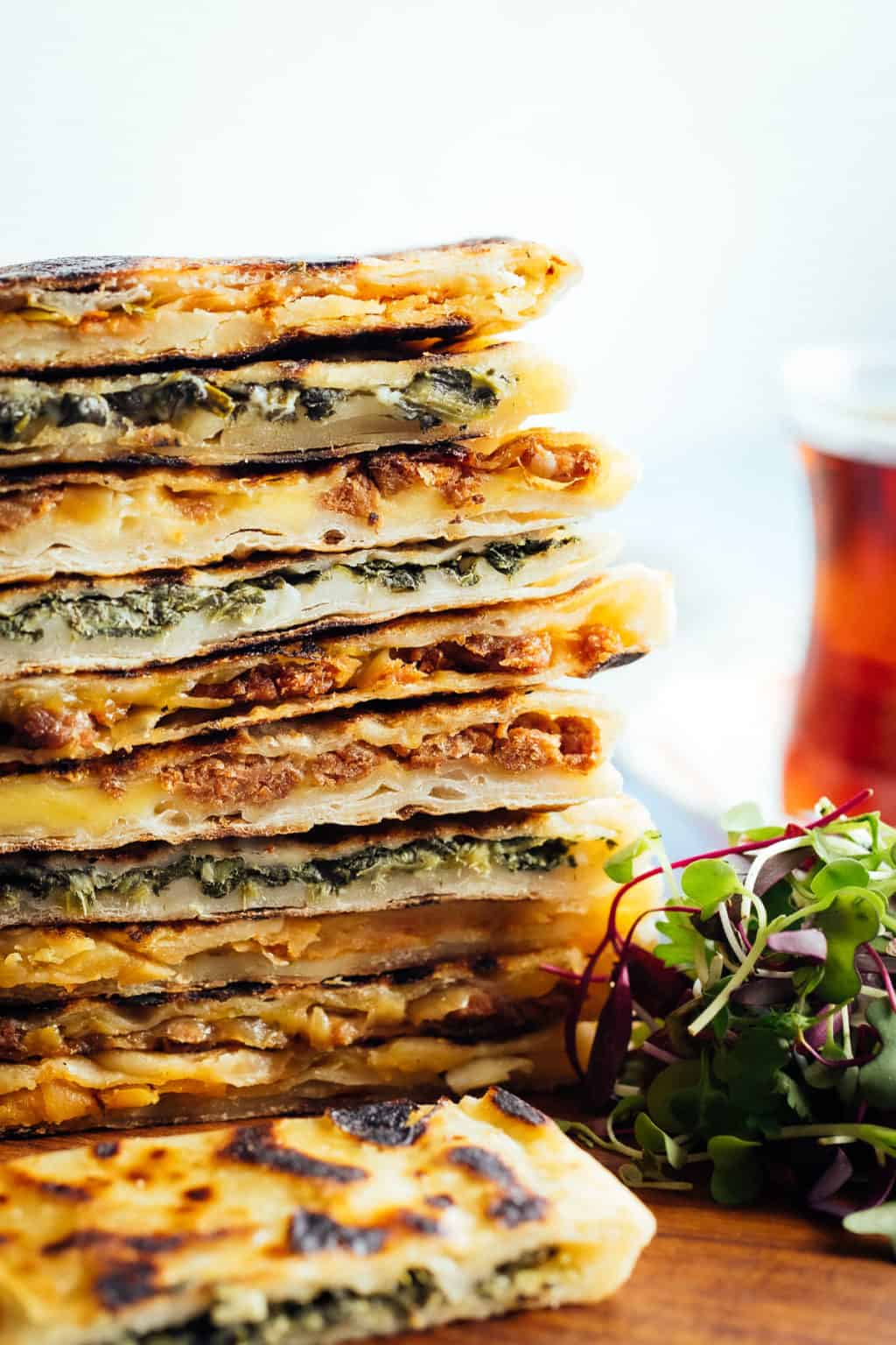Authentic Gozleme 👵🏼 - Turkish Flatbread with Fillings | Aegean Delight