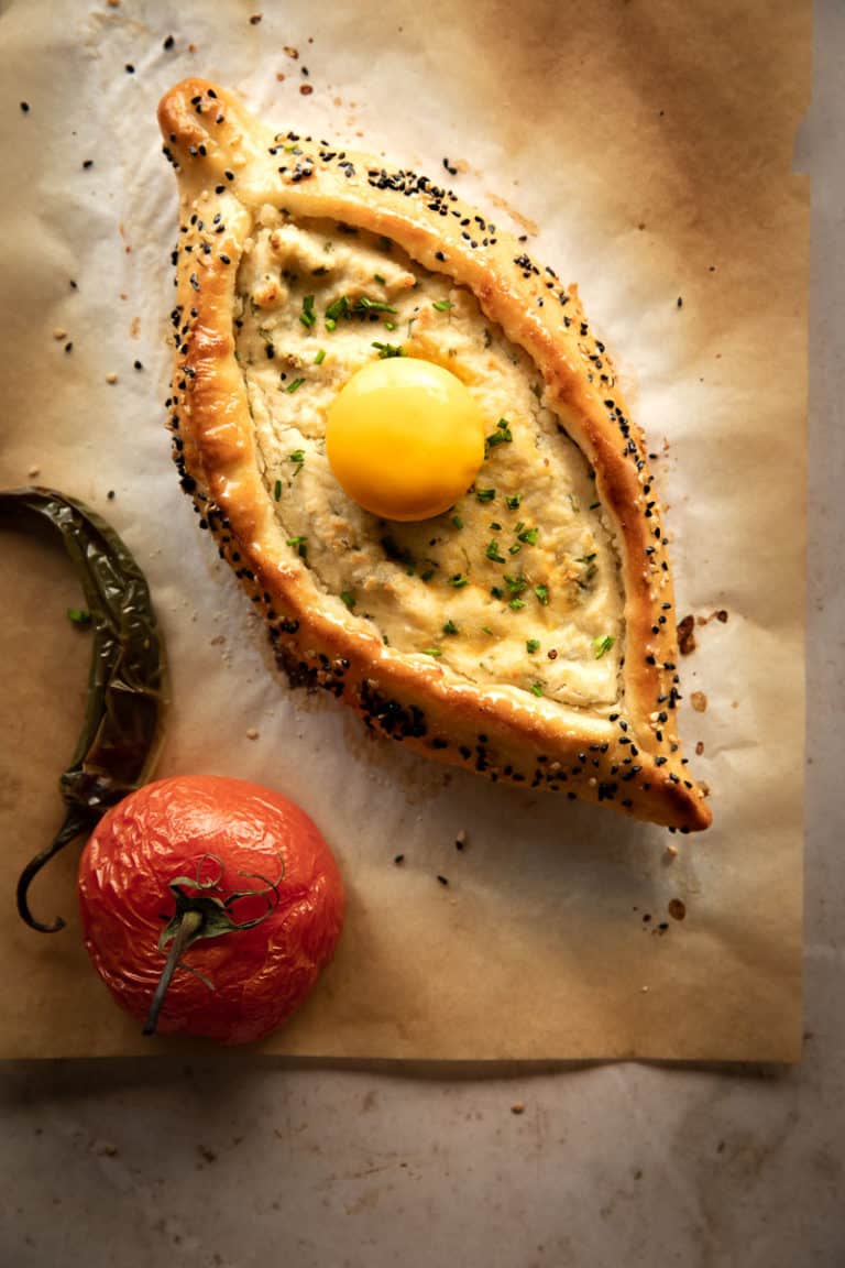 The BEST Turkish Pide - Vegan Khachapuri | Aegean Delight