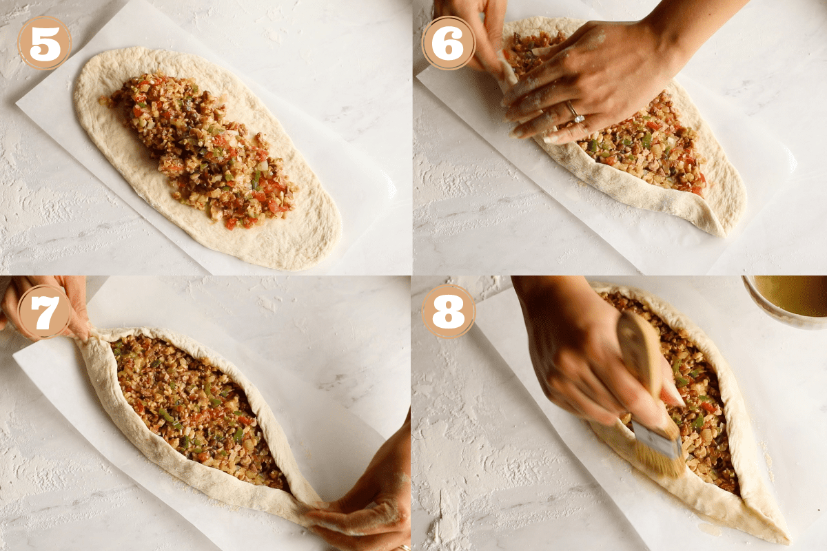 The BEST Turkish Pide - Vegan Khachapuri | Aegean Delight