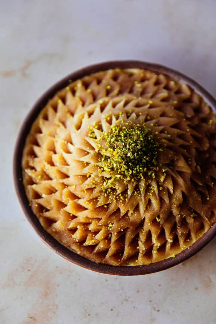 Flour Halva - Turkish Un Helvasi Dessert Recipe | Aegean Delight