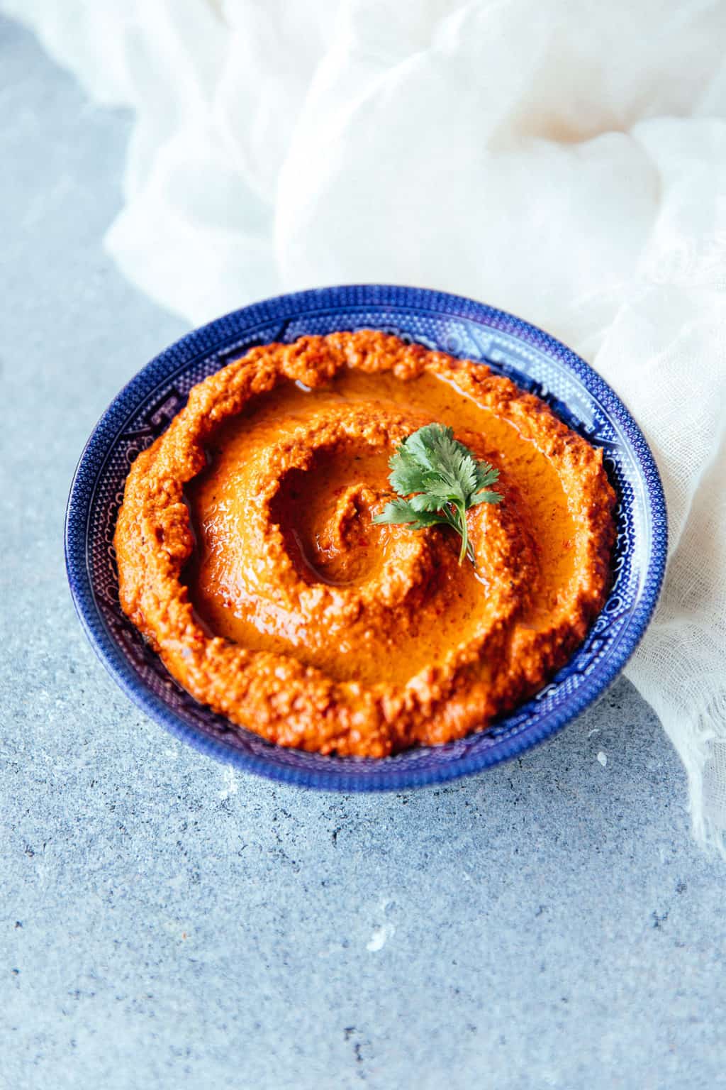 Muhammara Recipe - 10 Minute Spicy Red Pepper Dip | Aegean Delight