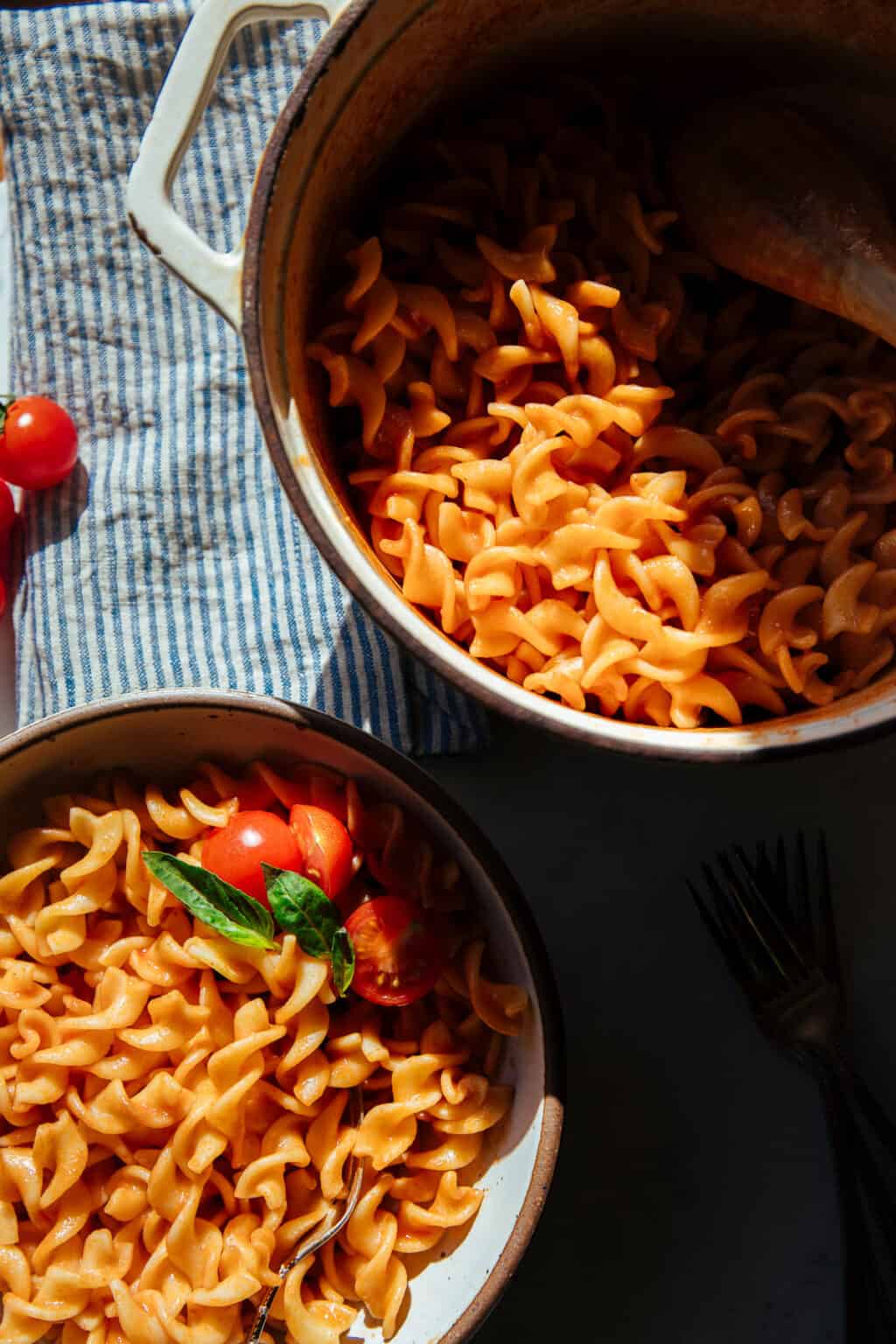 One-Pot TOASTED Tomato Pasta | Aegean Delight